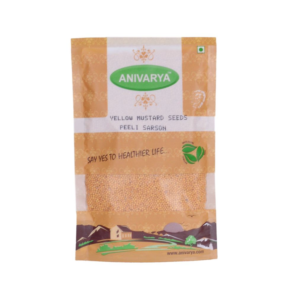 Yellow Mustard Seeds (Peeli Sarson) – anivarya.com